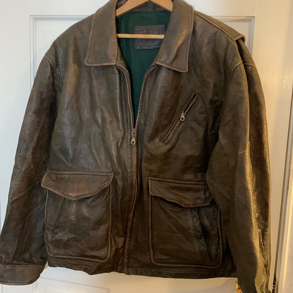 St. John's Bay | Jackets & Coats | Stjohns Bay Mans Leather Bomber ...